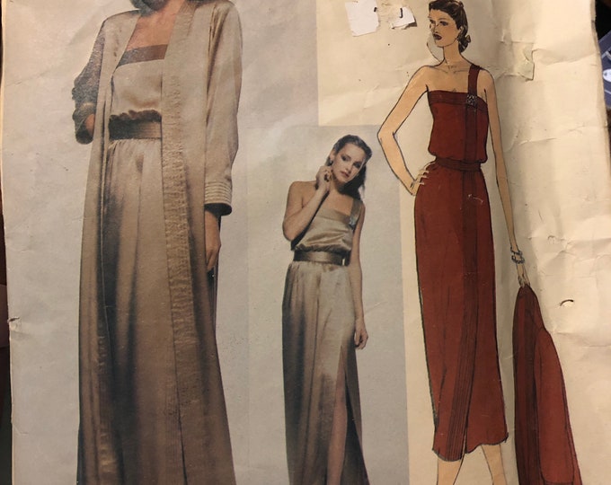 Vogue Paris Original Misses' Evening Gown Sewing Pattern Vogue 2127 ...