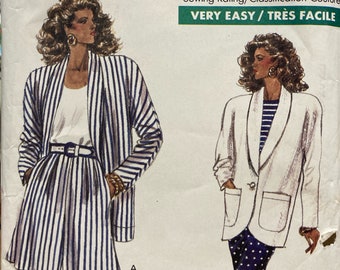 Full Figure Dresses Sewing Pattern Butterick 4387 Bust 40-44 Inches ...