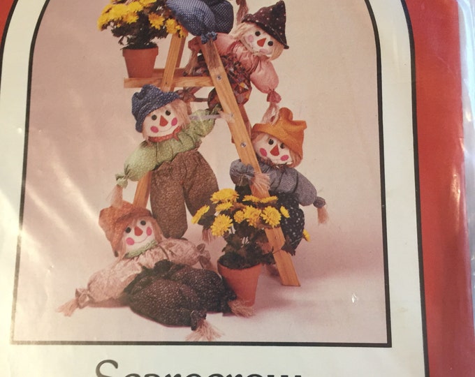 Dream Spinners Scarecrow Sewing Pattern 32" Scarecrow Pattern Uncut ...