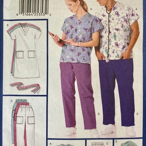 Unisex Uniform Dress, Belt, Top, Skirt, Pants, Hat, and Ponytail Holder ...