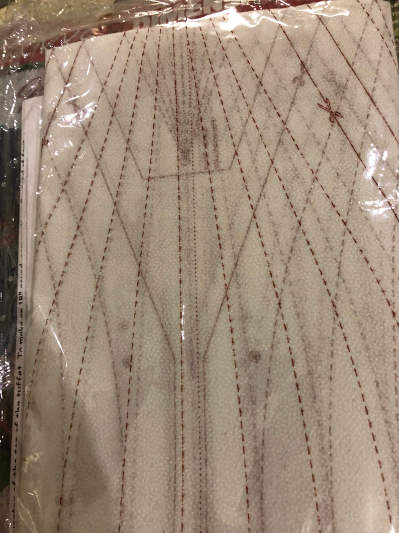 The Tuffet Pattern..18 Round Tuffet.....Paper | Etsy