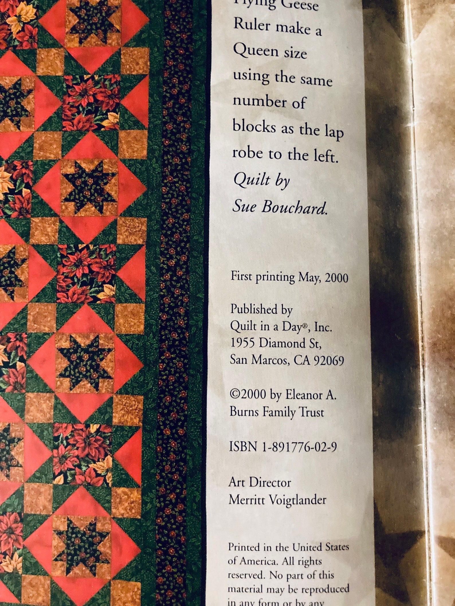 Northern Star Quilt Pattern by Sue Bouchard....quilt in A Day...first ...