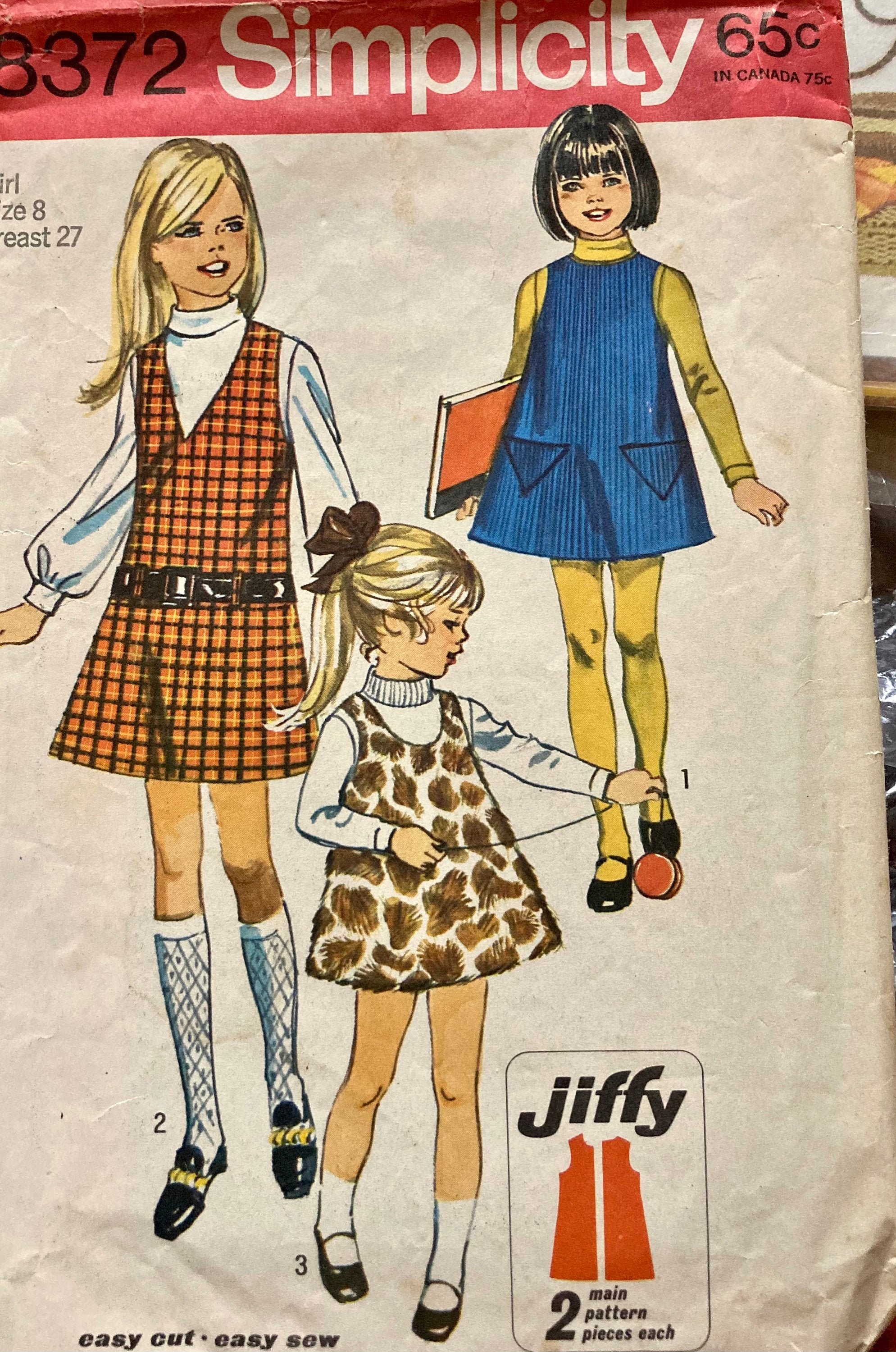 Sewing & Needlecraft Kits & How To Breast 32 Girls Jiffy Sundress or ...