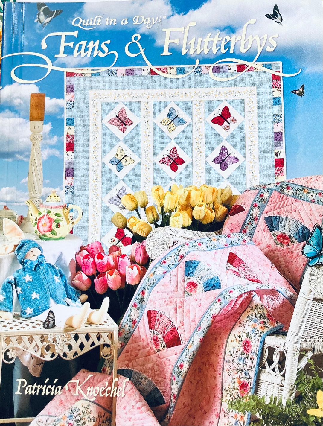 Fans & Flutterbys by Patricia Knoechel.....quilt in A Day Book...quilts ...