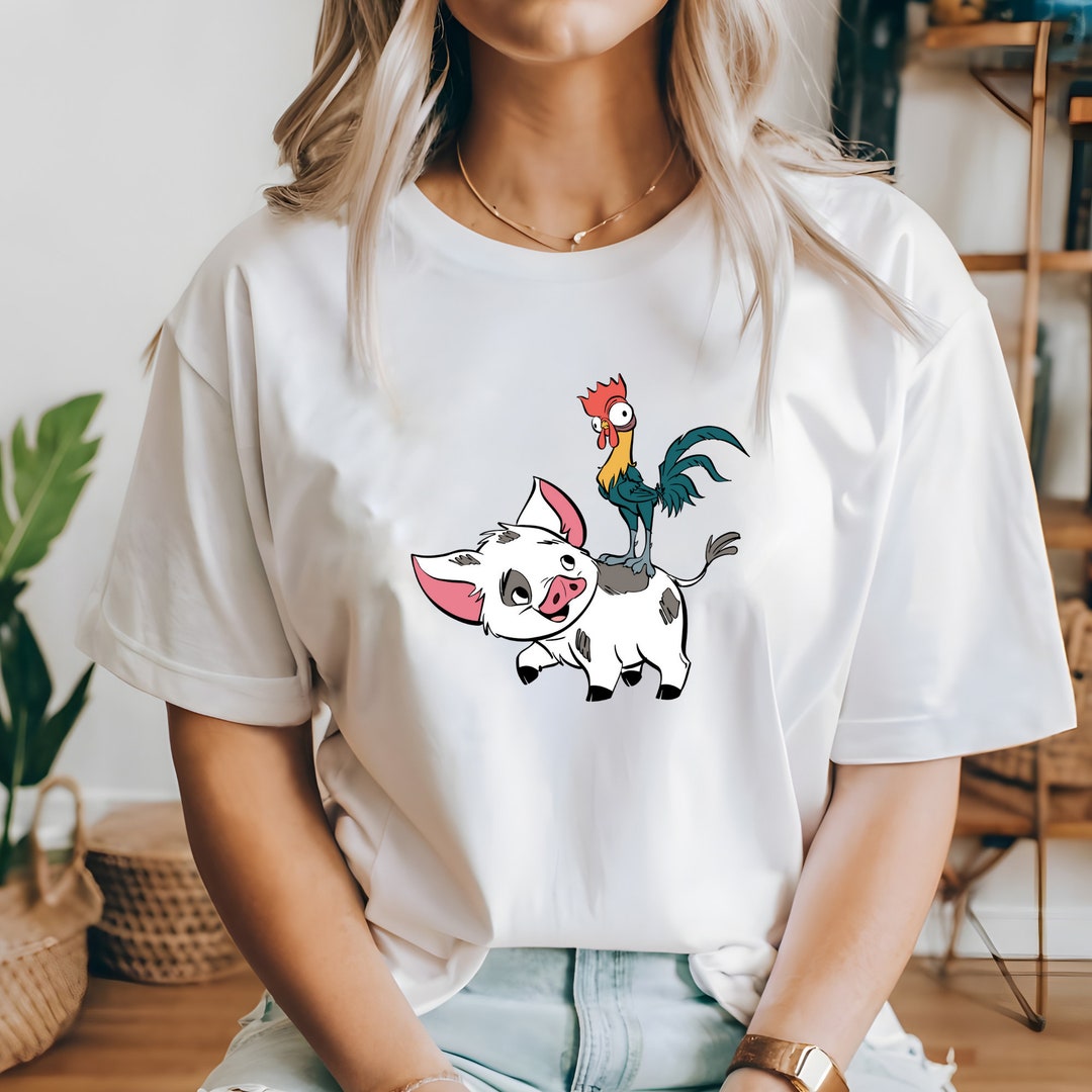 Pua and Hei Hei Tee, Moana Shirt, Disney Moana Tee, Disney Trip Shirt ...