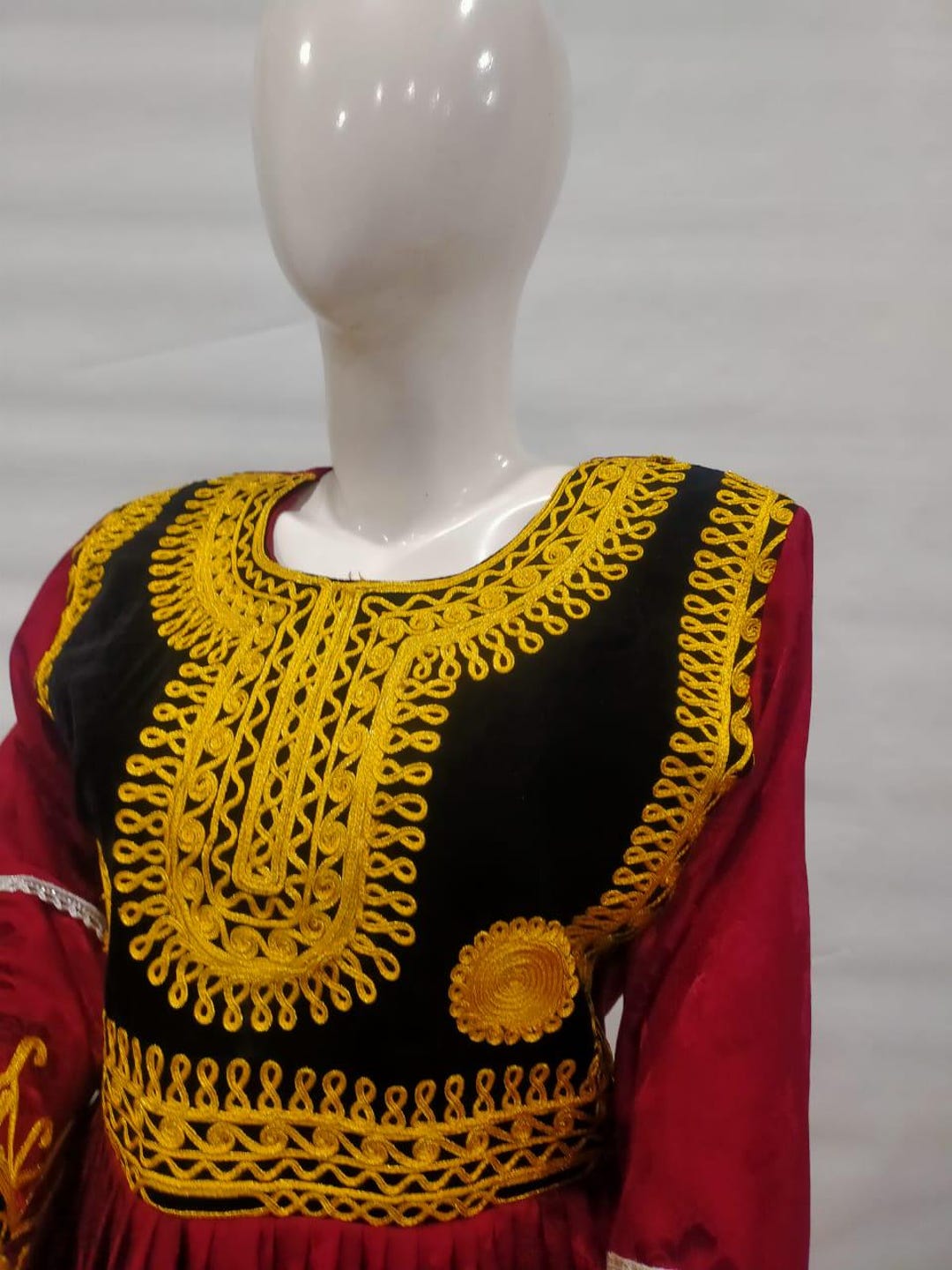 Afghan Traditional Chamra Embroidered Dress| Limited Stock| Buy Now - Etsy