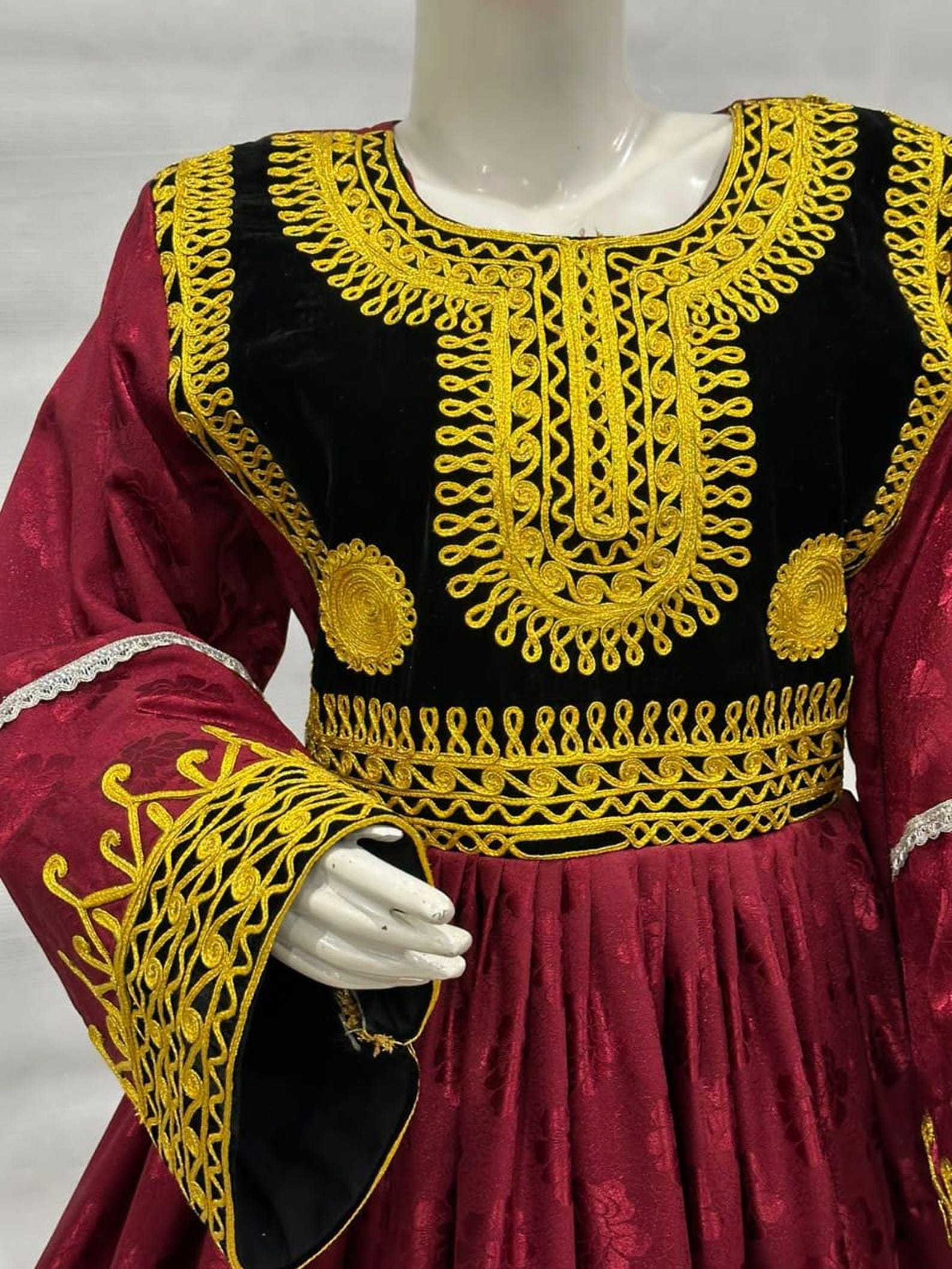 Afghan Traditional Chamra Embroidered Dress| Limited Stock| Buy Now - Etsy