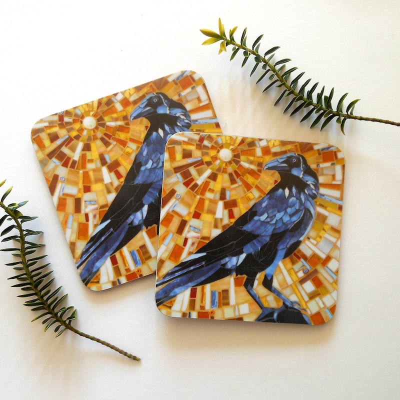 Crow Art - Etsy