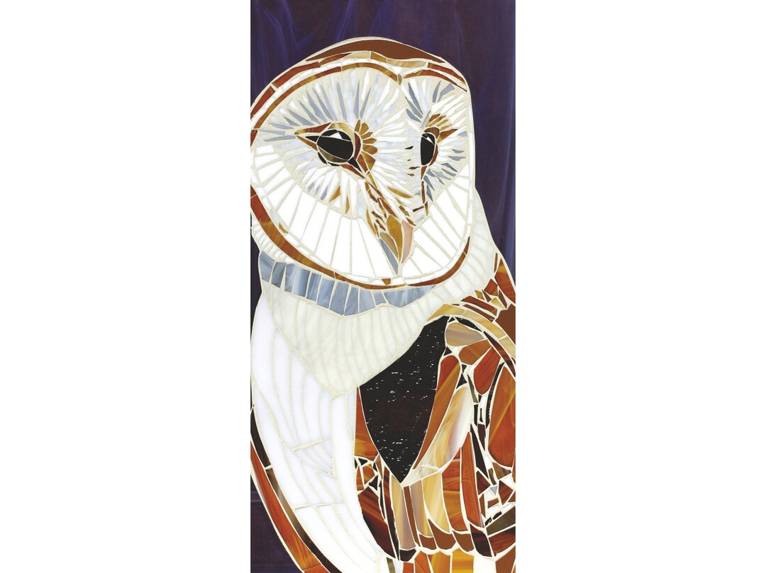 Barn Owl Print - Limited Edition Giclee Print of Barn Owl Mosaic Art - Etsy