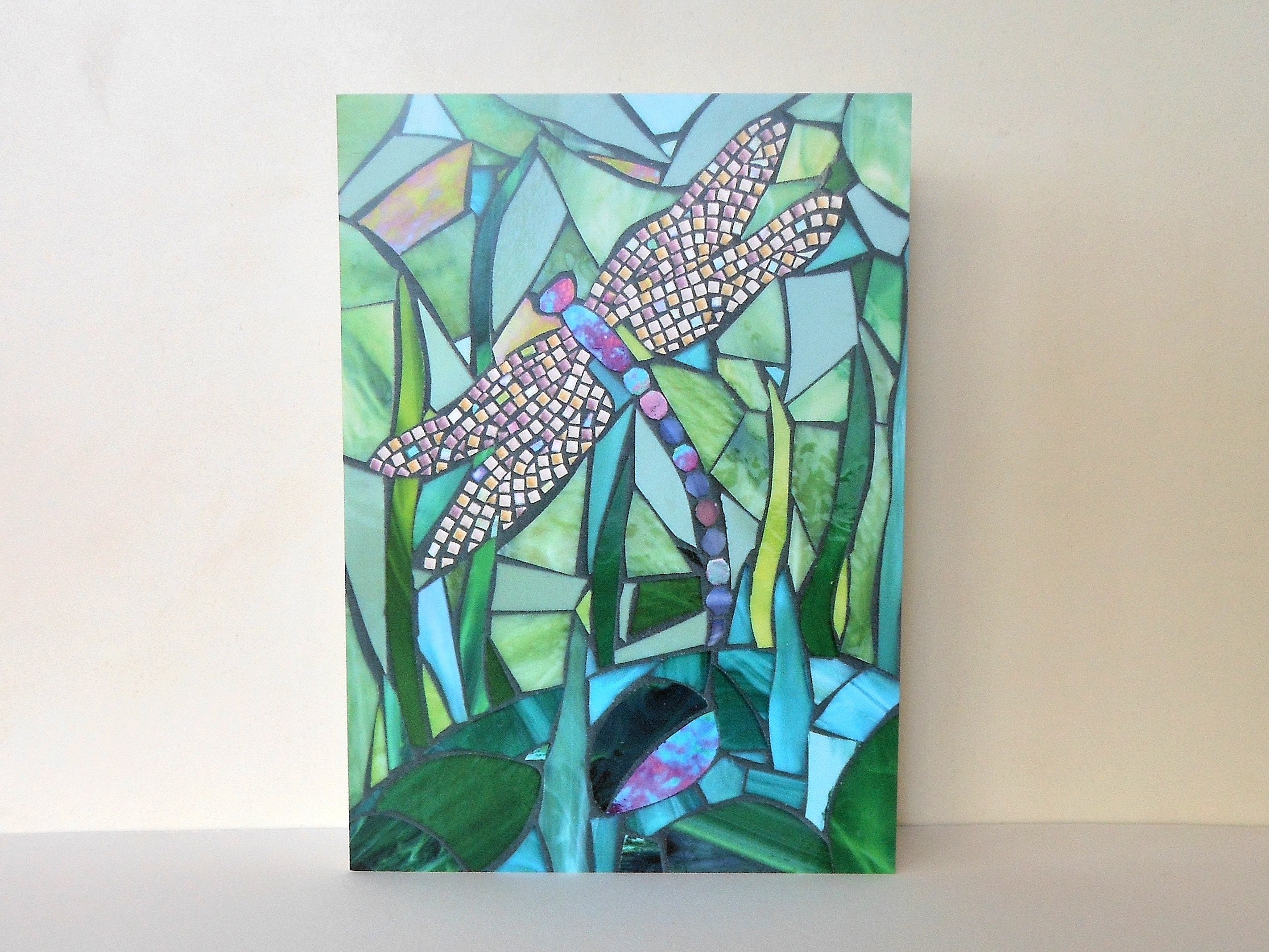 Mosaic Dragonfly Designs