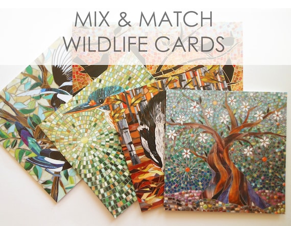 Multi Pack Cards 5 Eco-friendly Greeting Cards of Your - Etsy