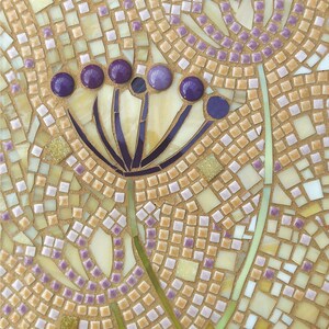 Seed Heads Print - Giclee Print From Original Mosaic Art - Cow Parsley ...