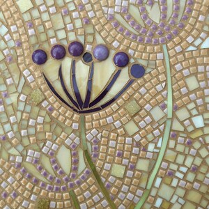 Seed Heads Print - Giclee Print From Original Mosaic Art - Cow Parsley ...