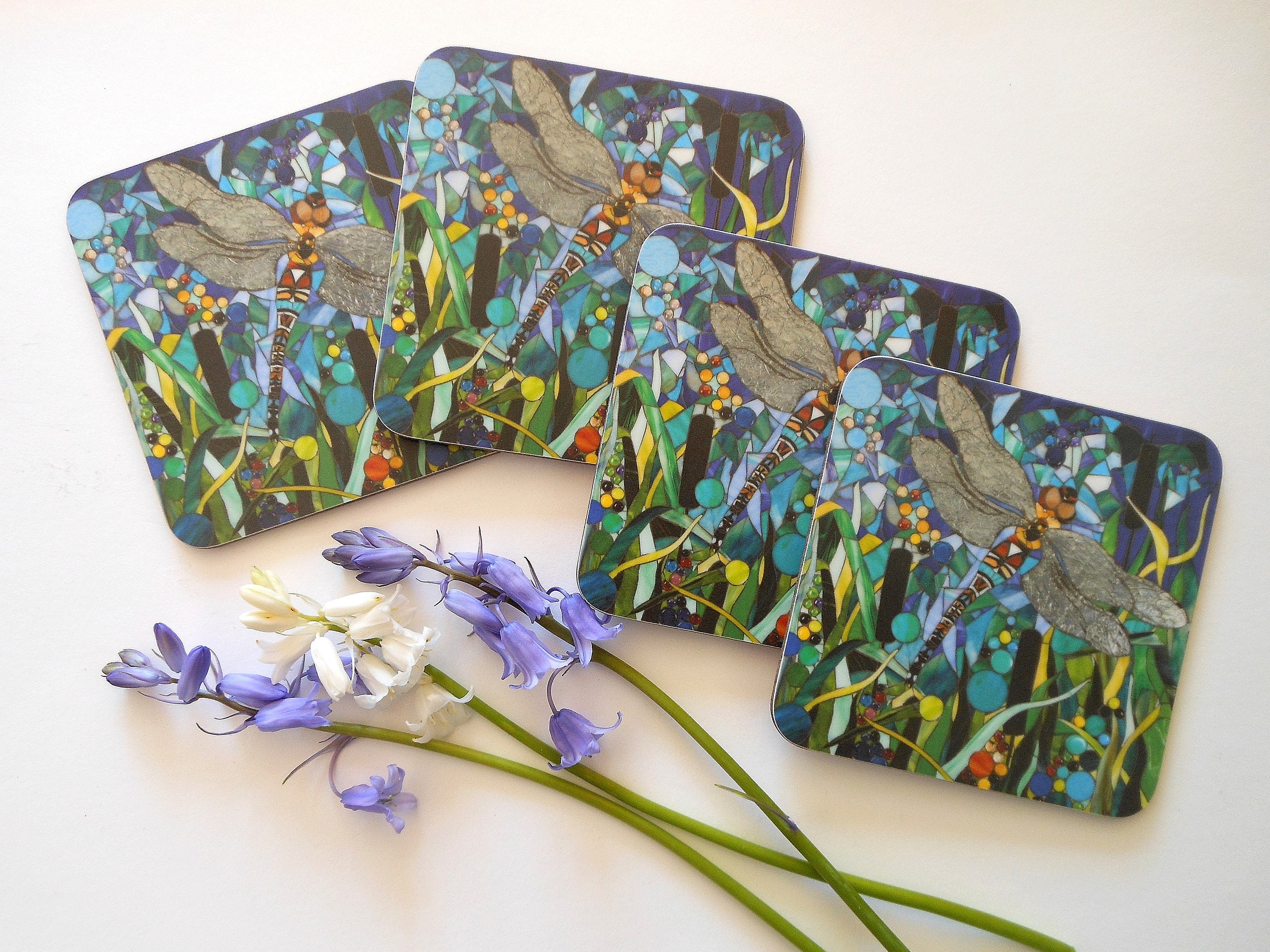 ANY 6 COASTERS Wildlife Coasters Set of 6 From Original Mosaic Art ...