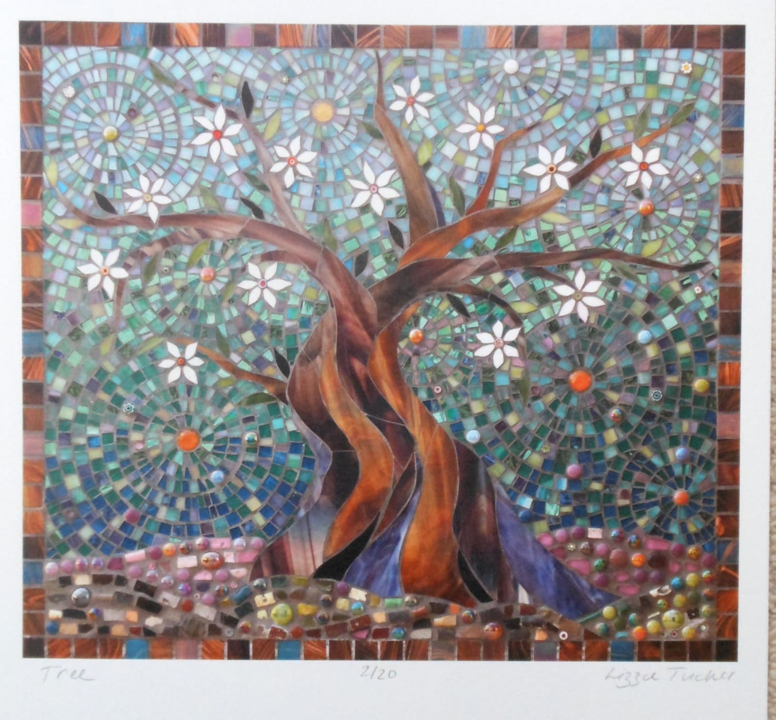 Blue Tree of Life Print - Tree Print - Tree Art - Tree Wall Decal ...