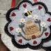 BEE KIND Mini Candle Mat Kit, Wool Embroidery Kit, Bee Hive Wool Felt ...