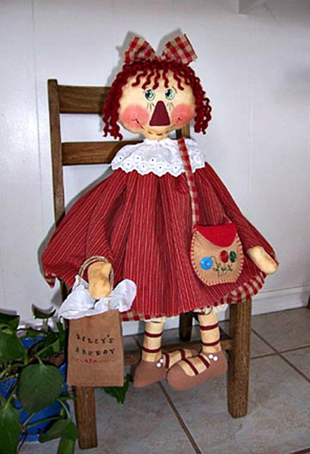 PDF PATTERN, Raggedy Doll Pattern, Prim Doll Pattern, Cloth Doll ...