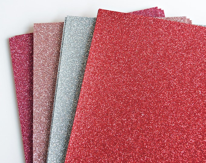 LOVE is in THE AIR *** Glitter Felt 4 Pack, Glitter Wool Felt Wool Felt ...