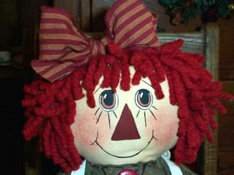 DIGITAL Rag Doll Pattern Primitive Doll Pattern Cloth Doll - Etsy