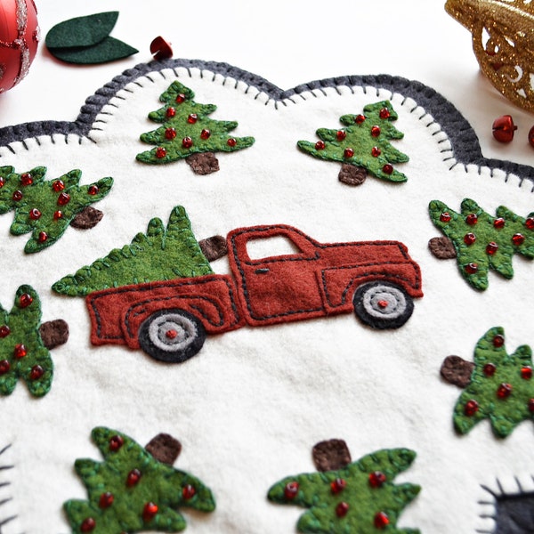 Penny Rug Pattern - Etsy