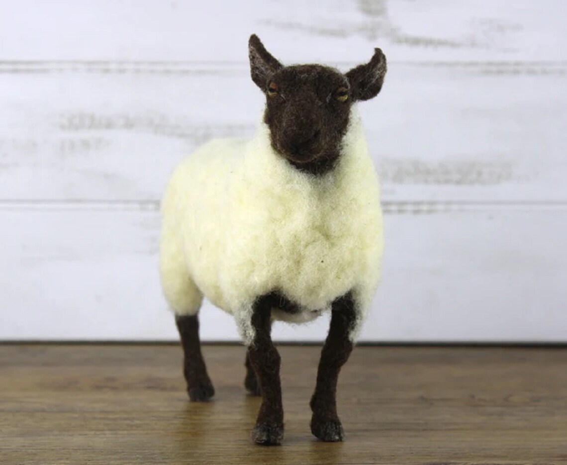 KIT SHELDON the SHEEP Needle Felting Kit, Complete Kit - Etsy