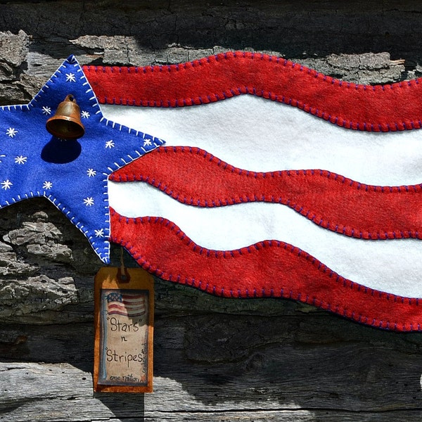 Wool Applique Banner Kit - Etsy