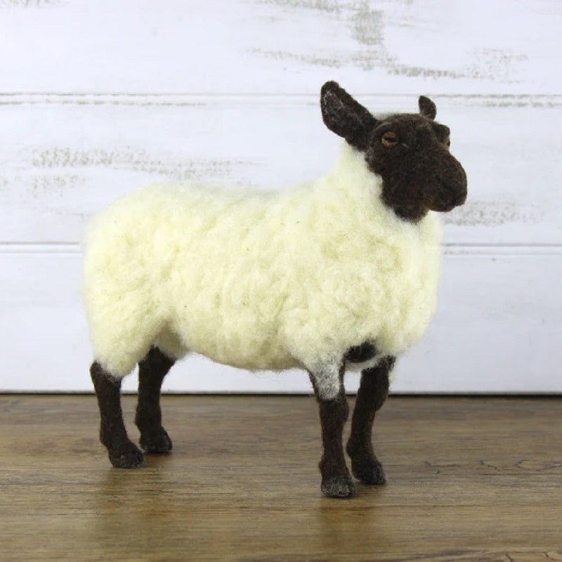 Needle Felted Sheep - Etsy