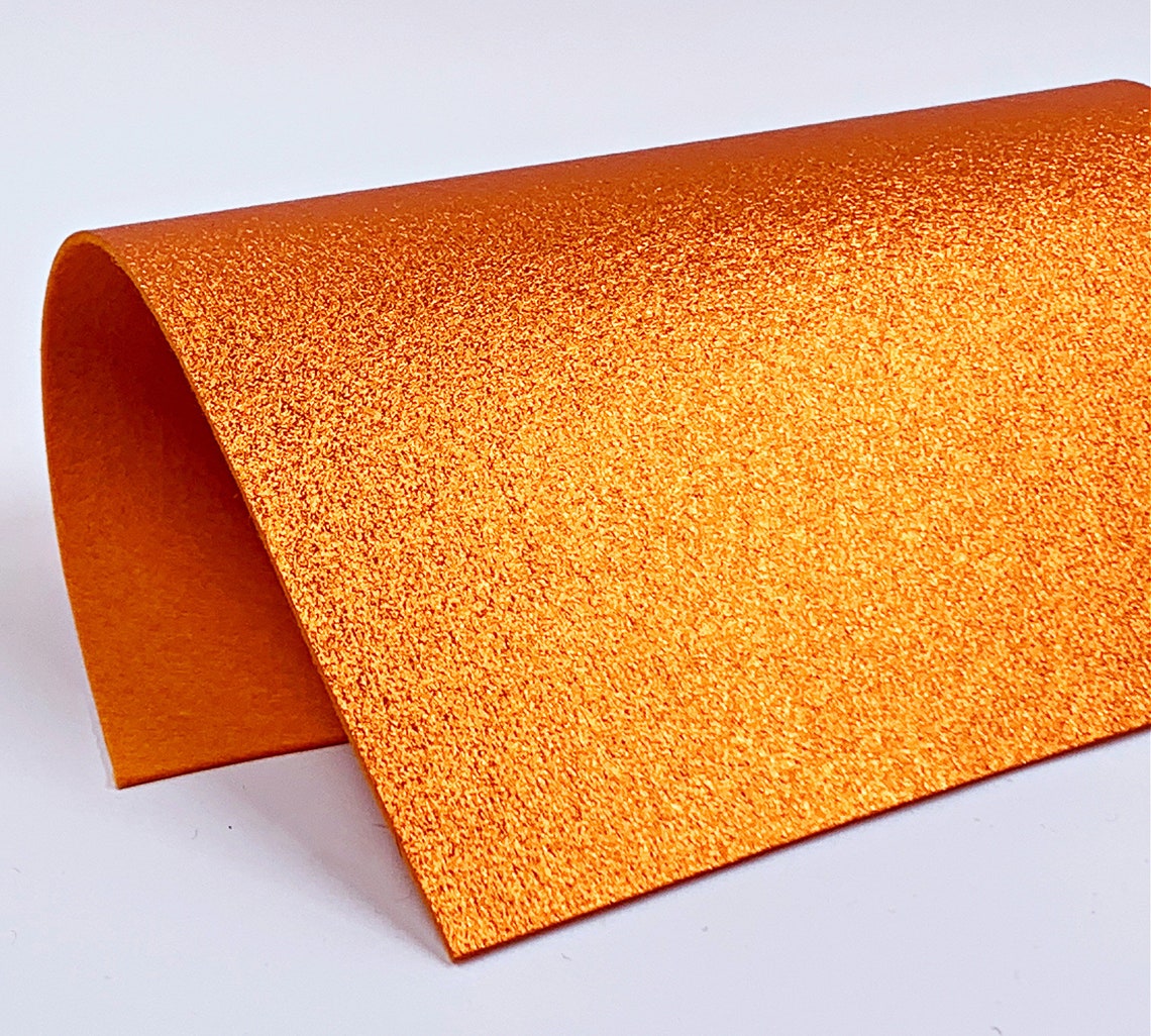 METALLIC Felt Metallic Wool Felt Metallic Felt Sheets | Etsy