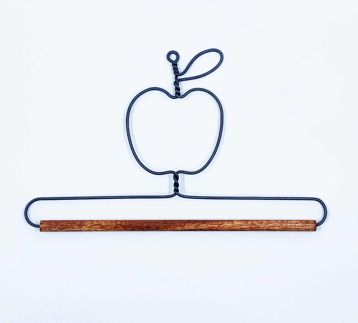 6.75 Wire Open Apple Hanger for Wool Applique Wool Felt | Etsy