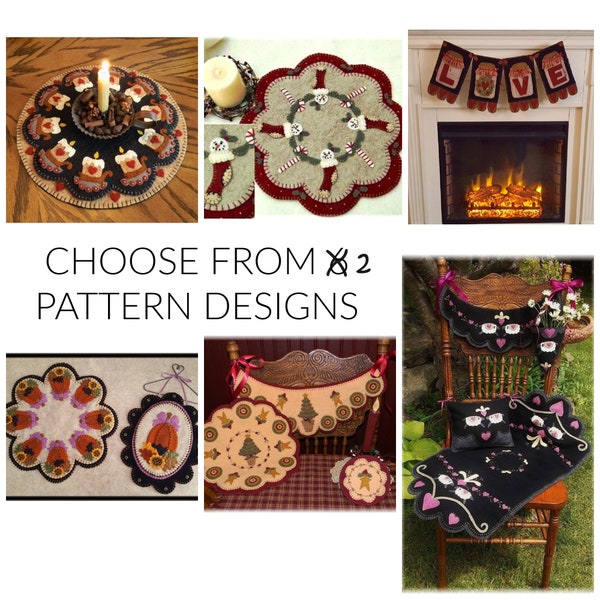 Candle Mat Pattern - Etsy