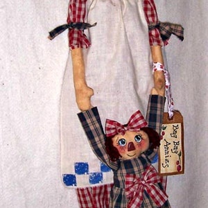 DIGITAL Rag Doll Pattern, Primitive Doll Pattern, Cloth Doll Pattern ...