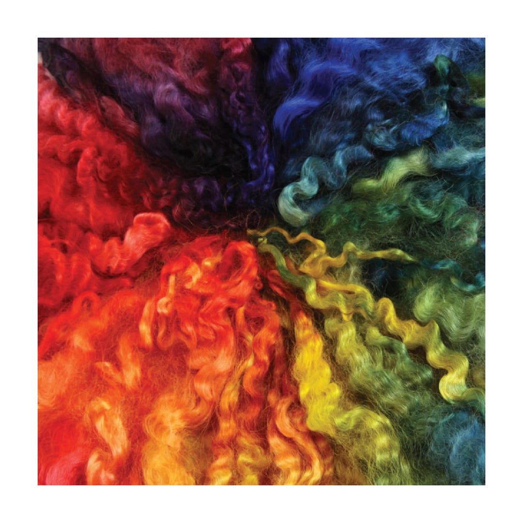 Curly Wool Locks, 1 Oz. English Leicester Curls Weaving, Spinning ...