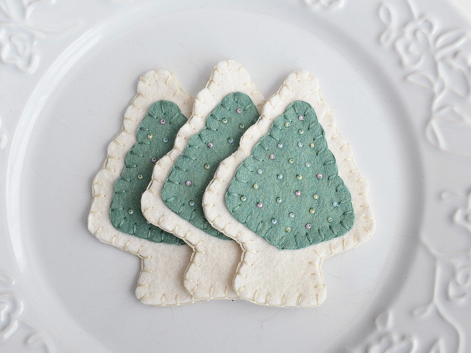 10 SUGAR COOKIES All Inclusive Ornament Kit Ornament Craft | Etsy