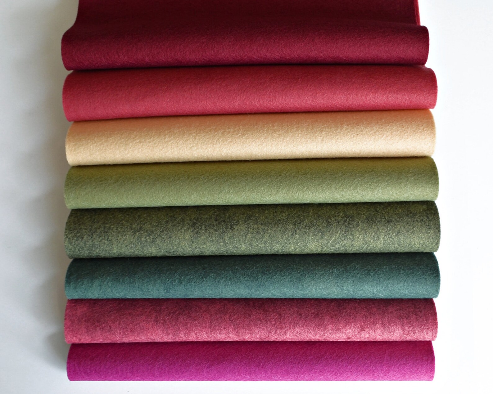 GARDEN BLOOMS Felt Collection Wool Blend Felt Wool Felt - Etsy