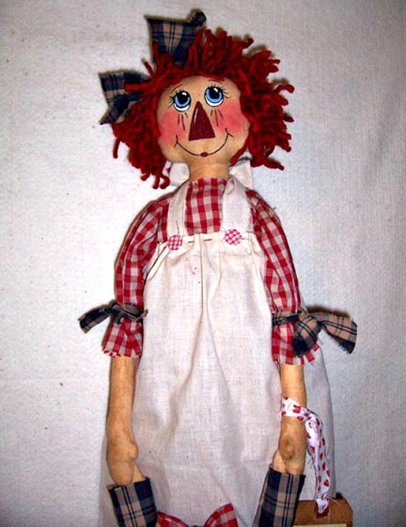 DIGITAL Rag Doll Pattern Primitive Doll Pattern Cloth Doll - Etsy
