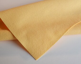 100% Wool Felt Roll in Color LIGHT YELLOW 5 X 36 - Etsy