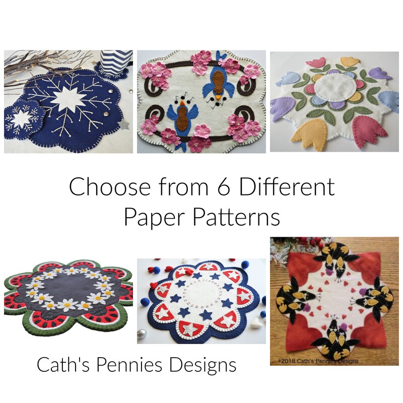 Candle Mat Pattern - Etsy