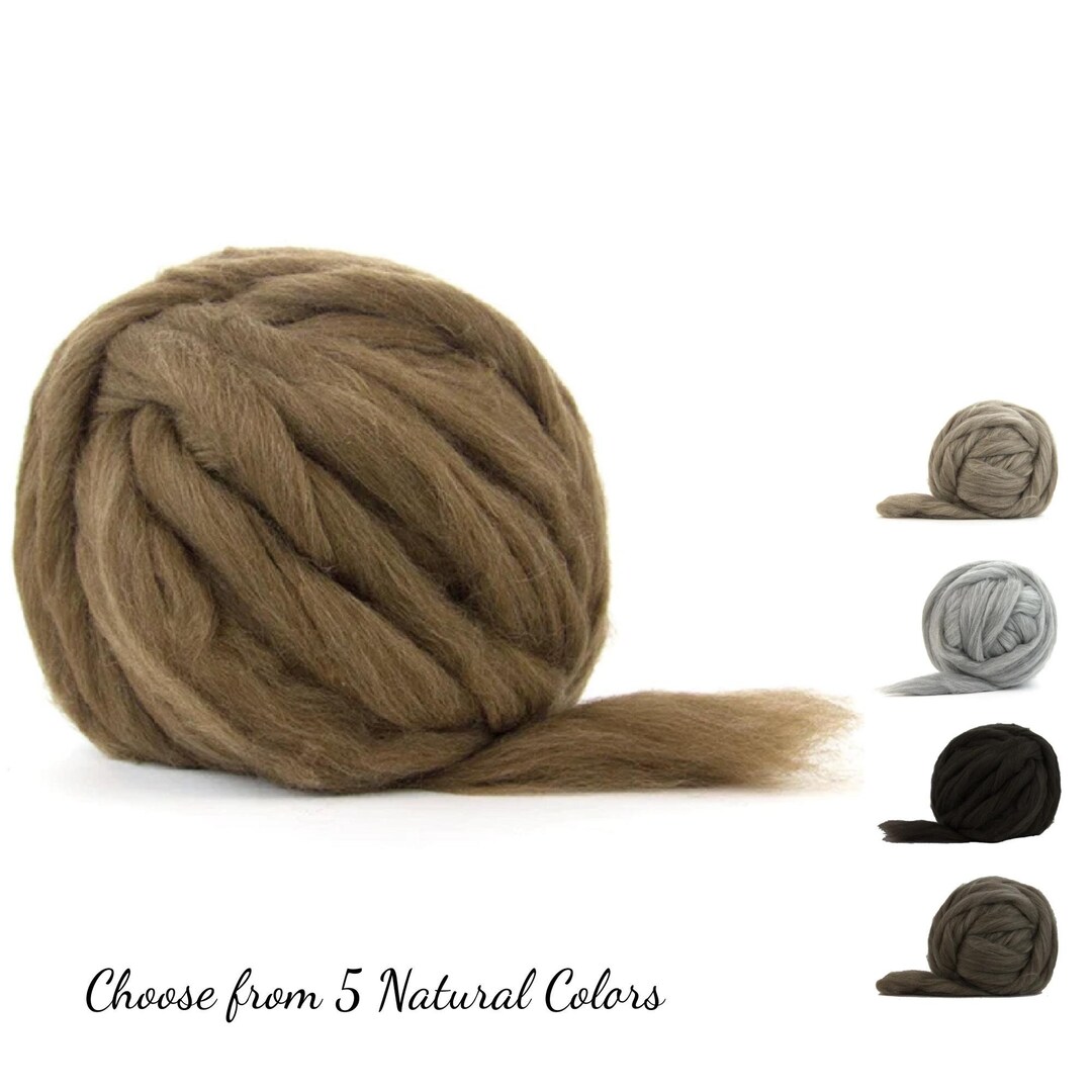 50 % OFF 2 Ozs., Natural Breeds Wool Roving, Roving, Natural Wool ...