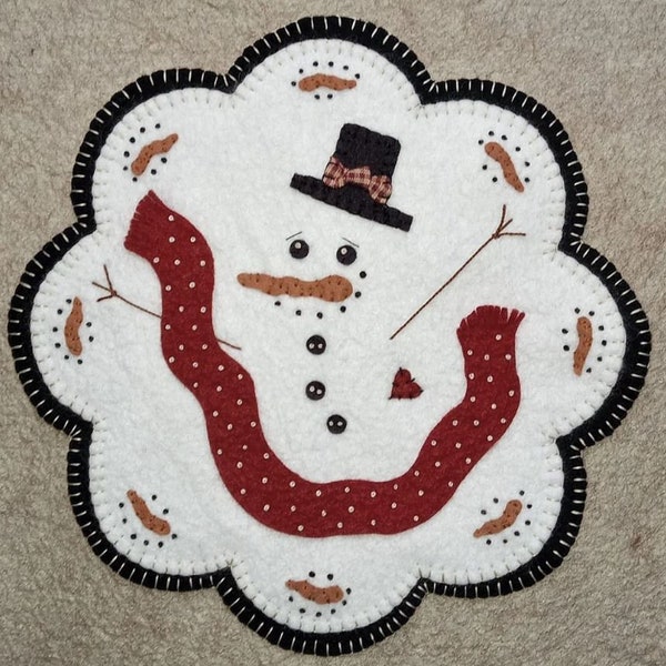 Snowman Candle - Etsy