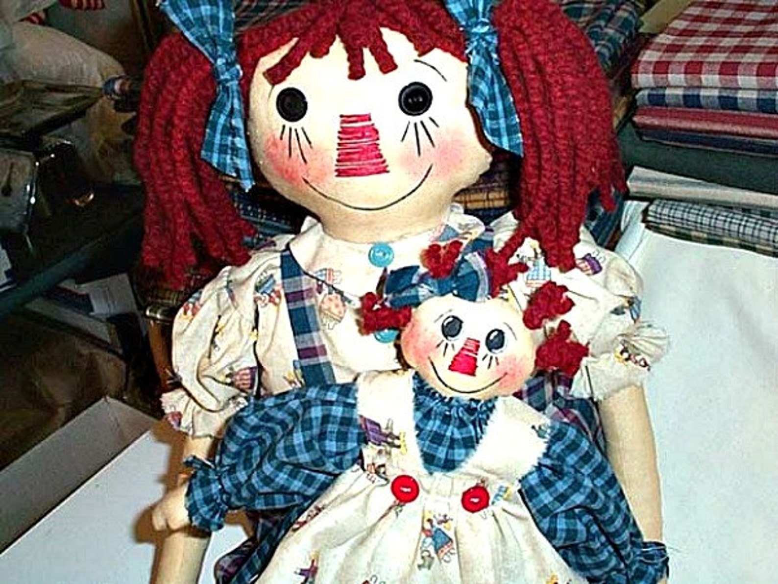 DIGITAL Rag Doll Pattern Primitive Doll Pattern Two Cloth - Etsy