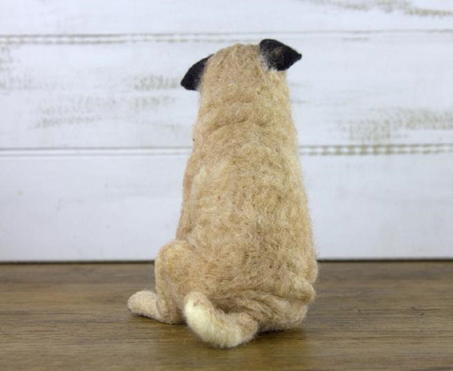 KIT PUGSLEY the PUG Needle Felting Needle Felted Pug Kit | Etsy