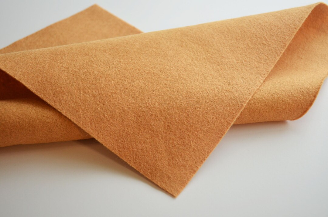 BEIGE Wool Felt, Felt by the Half Yard, Merino Wool Felt, Wool Blend ...