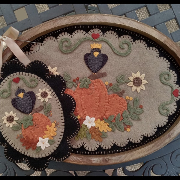 Fall Wool Applique Kits - Etsy