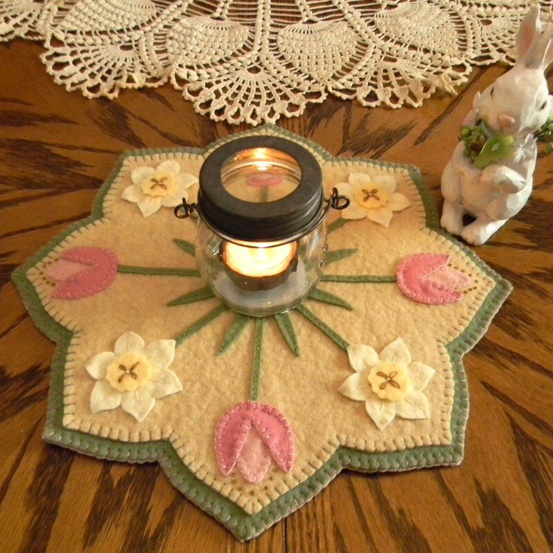 Candle Mat - Etsy