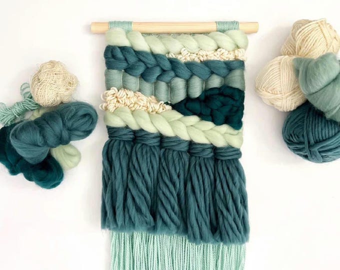 Weaving KIT for Beginners, Weaving Frame, Weaving Tapestry Loom ...