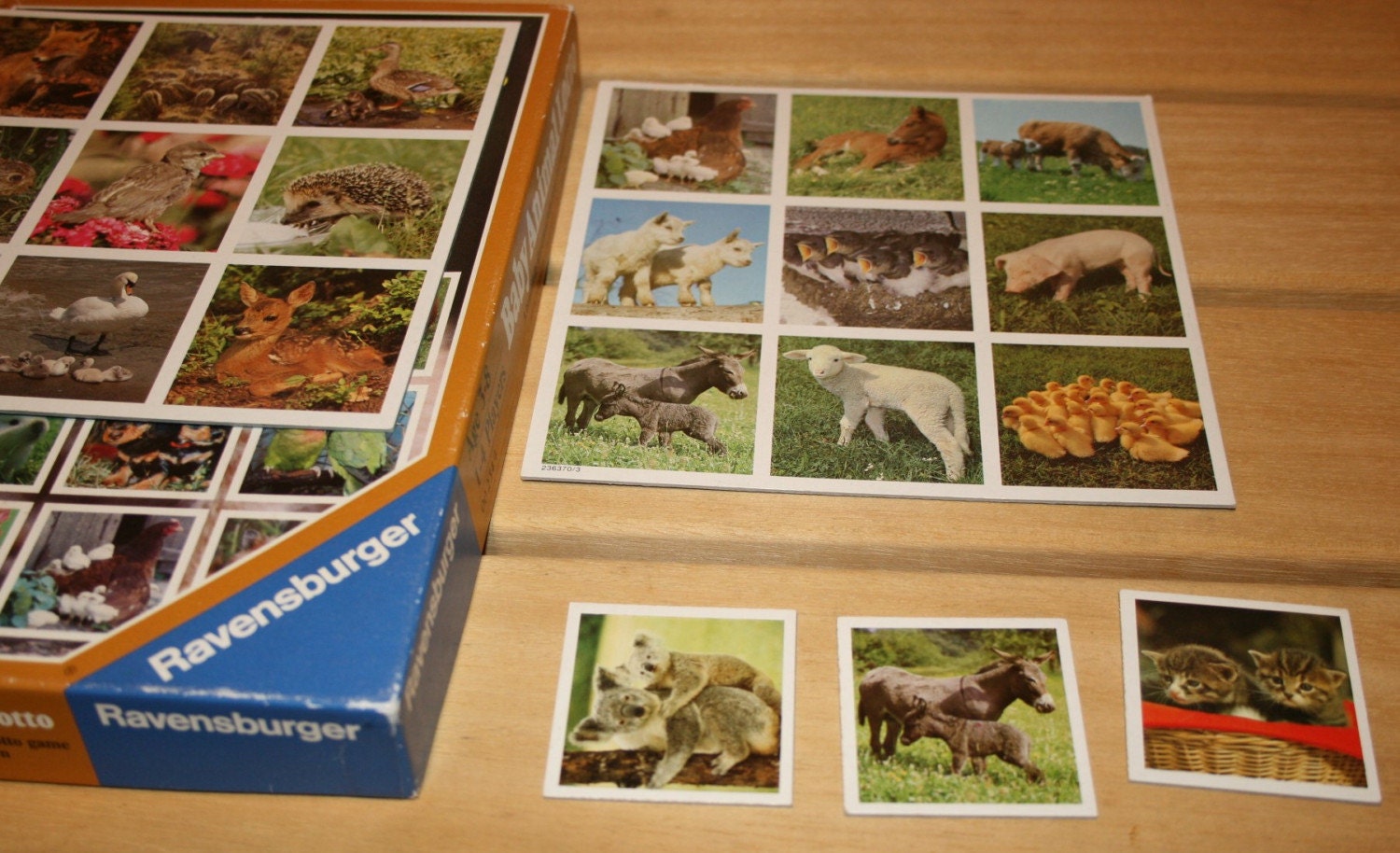 1983 My Baby Animal Lotto game Ravensburger | Etsy