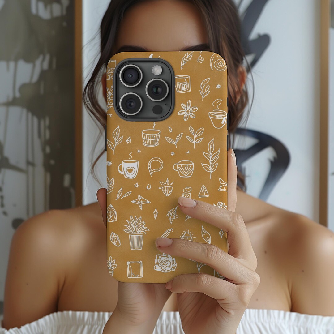 Botanical iPhone Case: Lexan Polycarbonate, Nature-inspired Design - Etsy