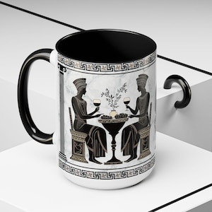Ancient Greek Mug Mythology Coffee Cup Classical Art Gift Greek Pottery ...