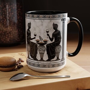 Ancient Greek Mug Mythology Coffee Cup Classical Art Gift Greek Pottery ...