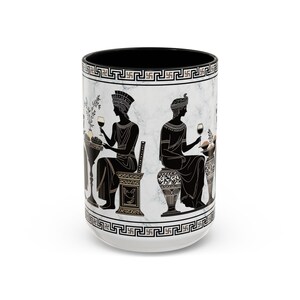 Ancient Greek Mug Mythology Coffee Cup Classical Art Gift Greek Pottery ...